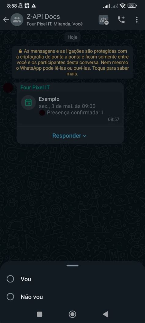 Responder Evento Z Api Docs Responder Evento Z Api Docs