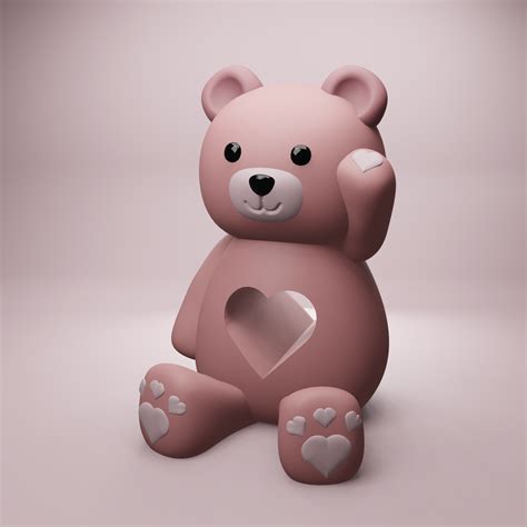 🧸 Teddy Bear・free Stl File For ・cults