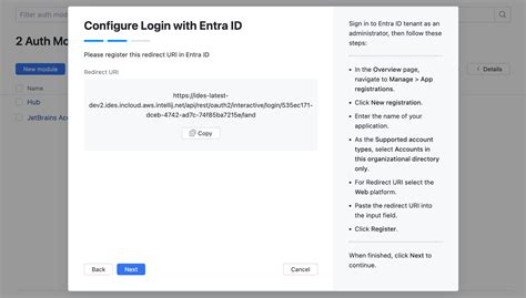 Microsoft Entra Id Auth Module Ide Services Cloud Documentation
