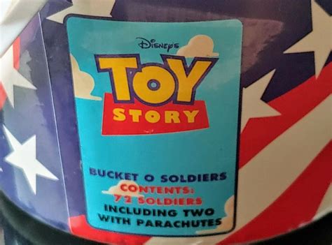 Original Toy Story Bucket O Soldiers Thinkway 1995 Sealed Disney Pixar