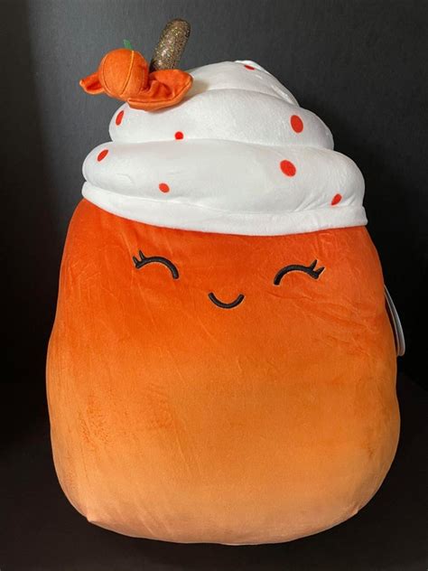 Squishmallow 14 Kendla Pumpkin Spice Latte W Custom Etsy
