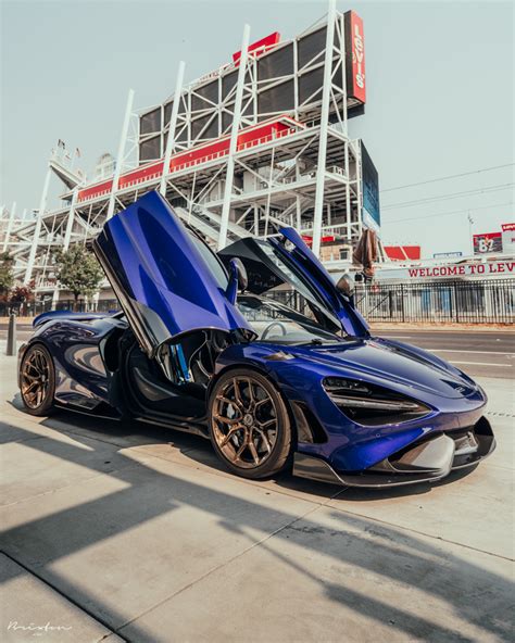 Purple Mclaren 765lt Brixton Forged™