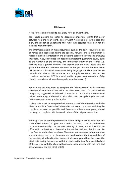 Client File Template How To Create Client File