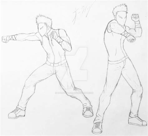 Oc Fight Poses By Spartan A21 On Deviantart