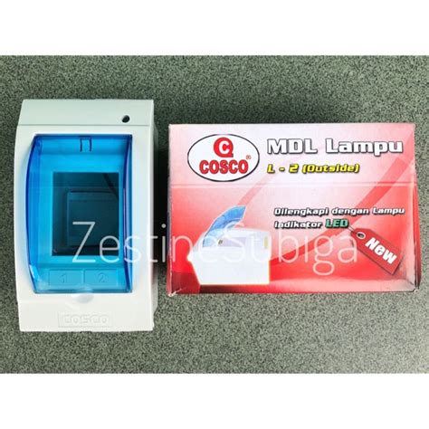 2 Group Mcb Box Cosco Led Indicator Shopee Malaysia