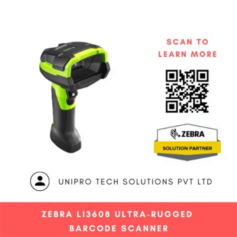 Zebra Li3608 Sr Corded Barcode Scanner At ₹ 25000piece Zebra Barcode