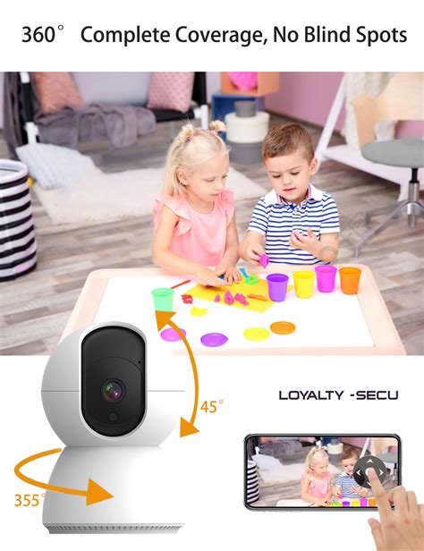 3mp Robot Pan Tilt Wifi Security Camera Support P2p Motion Detection