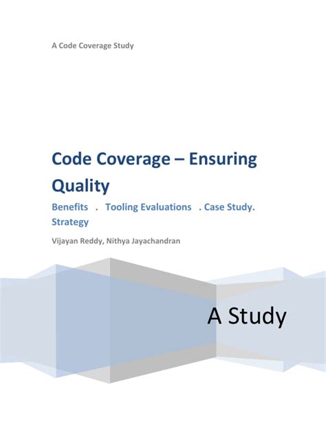 code coverage pdf software testing source code
