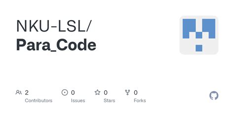 Github Nku Lslparacode
