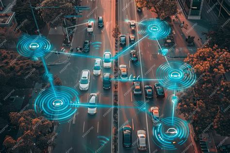 Automatic Sensordriven Smart Cars With Wireless Connectivity On Green