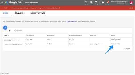 How To Grant Read Only Access To Google Ads Southernmost Digital