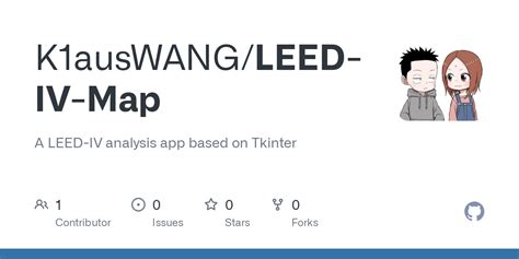 GitHub K1ausWANG LEED IV Map A LEED IV Analysis App Based On Tkinter