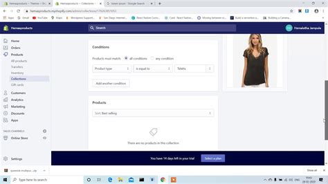 How To Add Products And Slideshow Customization Using Shopify Youtube