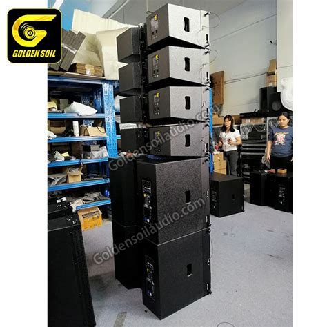 Dual Inch Line Array Speaker La Inch Professional Way Line Array Speaker DJ Equipment