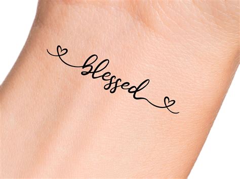 Blessed Tattoo Fonts
