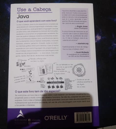 Use A Cabeça Java 3ª Edição Livro Livraria Techlivros Livraria De Informática