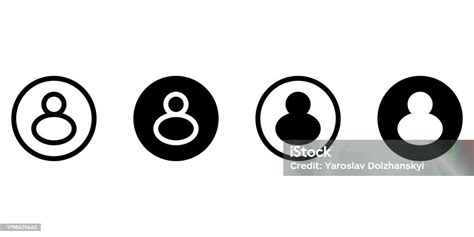 벡터 아이콘 사용자 프로필 로그인 또는 액세스 인증 사용자 아이콘 세트 아바타 회원 프로필 그림입니다 0명에 대한 스톡 벡터 아트 및 기타 이미지 Istock