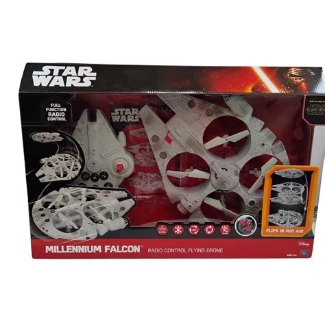 Star Wars Millennium Falcon Radio Control Flying Drone S New With