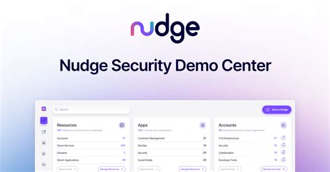 Nudge Security Demo Center