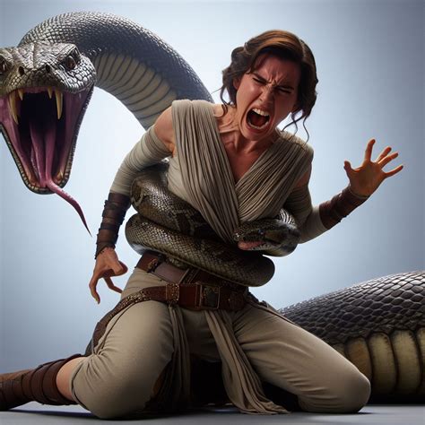 rey skywalker python peril by aeazine on deviantart