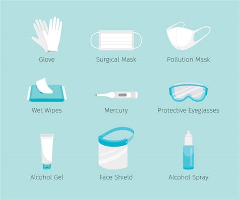 Personal Protective Equipment Illustrations Royalty Free Vector