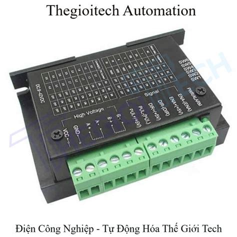Driver Điều Khiển Động Cơ Bước 2 Pha Tb6600 9 42vdc 4a Cho Bộ Điều Khiển Cnc Và Máy In 3d Với