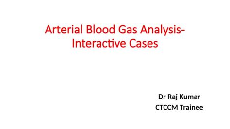 Abg Analysis Interactive Cases And Discussion Pptx