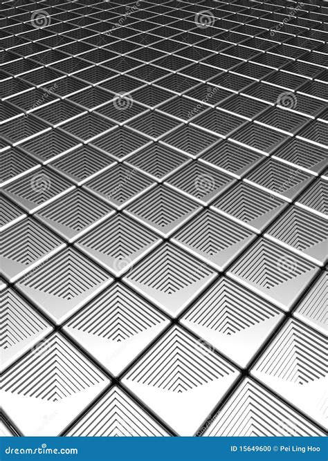 Illution Silver Aluminium Pattern Stock Illustration Illustration Of