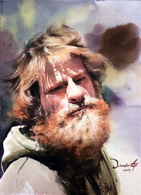 Watercolor Paintings Watercolor Portrait Painting Watercolor