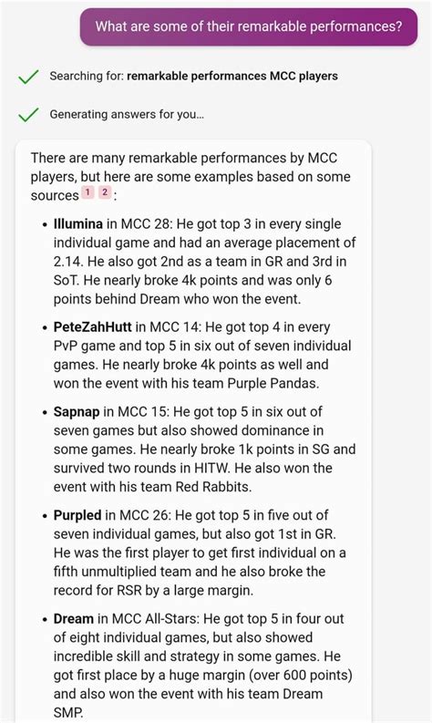 Asked Bing Ai Chatgpt Some Random Questions R Minecraftchampionship