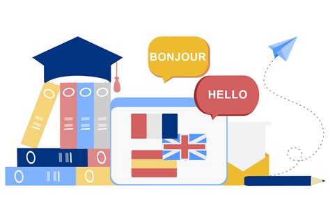 Modern 3d Online Languages Learning Class Language Courses Banner Template For Website And