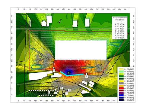 3d Acoustical Modeling Example Ostergaard Acoustical Associates
