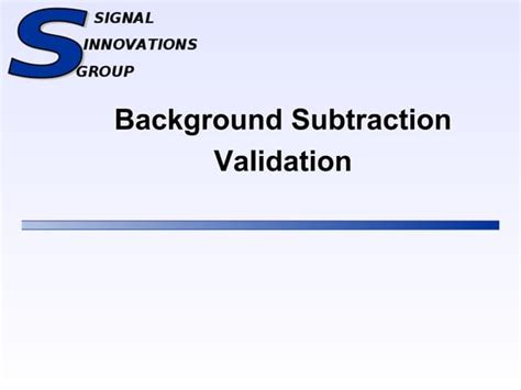 Image Processing Background Elimination In Video Editting Pptx