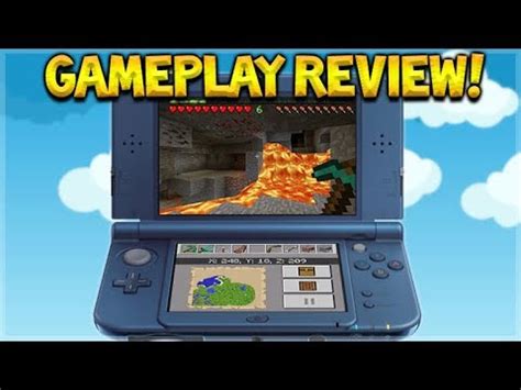 Minecraft 3ds Edition Gameplay Review Honest Opinion Minecraft 3ds