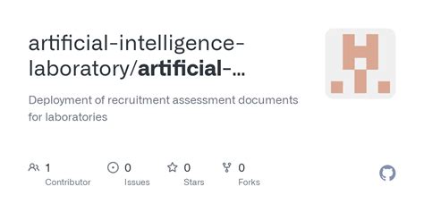 Github Artificial Intelligence Laboratoryartificial Intelligence