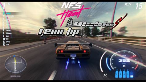 Need For Speed Heat 4k Lamborghini Daiblo Sv95 1 229 Hp 5 2l V10