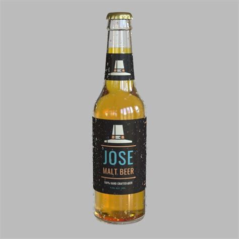 현실적인 병 크래프트 맥주 01 3d 모델 10 Max Fbx Obj Free3d