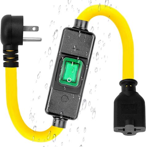 1 5feet Heavy Duty Sjtw 12awg Outdoor Waterproof Extension Switch Cord In Line On Off Switch