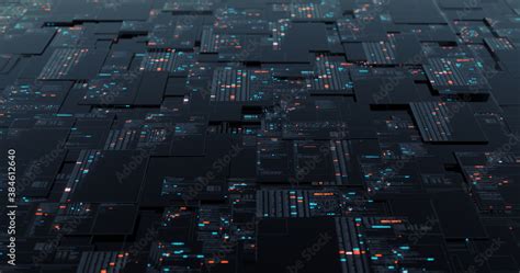 Programming Code Abstract Technology Background Flying Into Digital