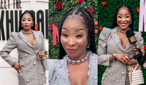 Khanyi Mbaus New Face After Multiple Cosmetic Surgeries Comes Under