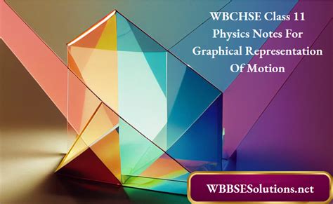 Wbchse Class 11 Physics Notes For Graphical Representation Of Motion Wbbse Solutions