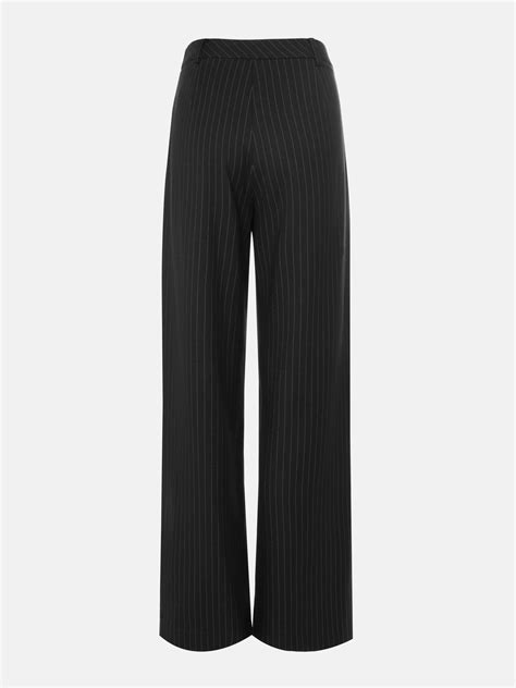 Свободные брюки в тонкую полоску :: LICHI - Online fashion store