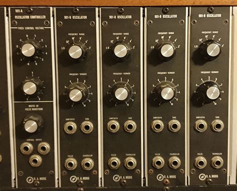 Jondent Exploring Electronic Music Moog Modular 901 Vco