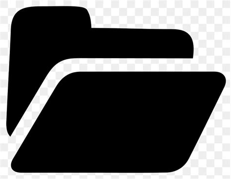 Open File Icon Png Folder Icon Download Stock Illustrations 34012