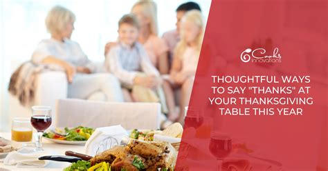 Thoughtful Ways To Say Thanks At Your Thanksgiving Table This Year