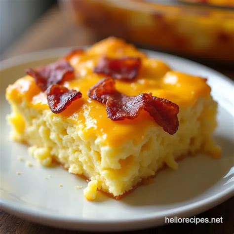 Ultimate Bacon And Cheese Egg Casserole Recipe Easy