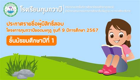 📣ประกาศรายชื่อผู้มีสิ กลุ่มบริหารวิชาการ โรงเรียนกุมภวาปี