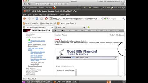 Access Control Flaws Bypass Data Layer Access Control Stage 3 Youtube