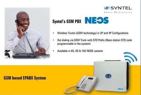 Syntel Small Office Telecom Epabx System Number Of Lines Supported Gsm Ae At