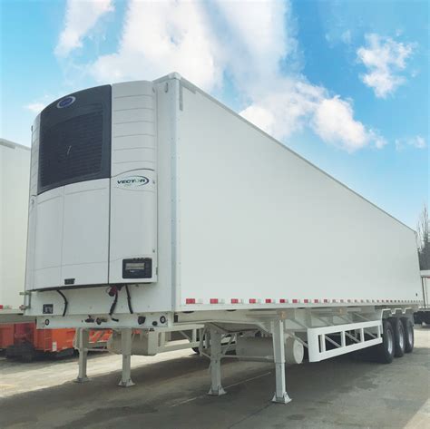 30ft Single Axles Refrigerated Semi Truck Trailer Buy 30ft Single